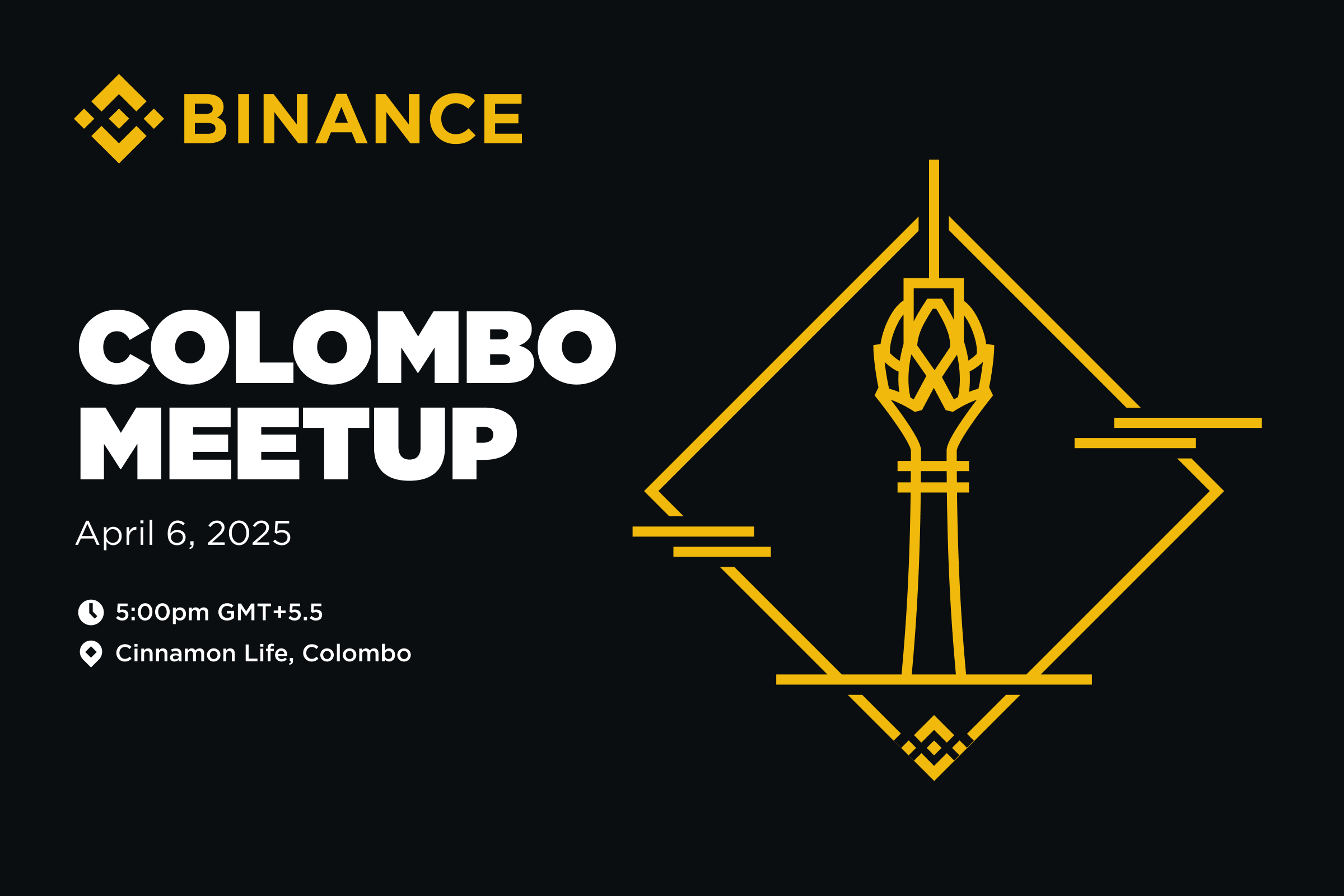 Binance Meetup Colombo 2025 | Moongate