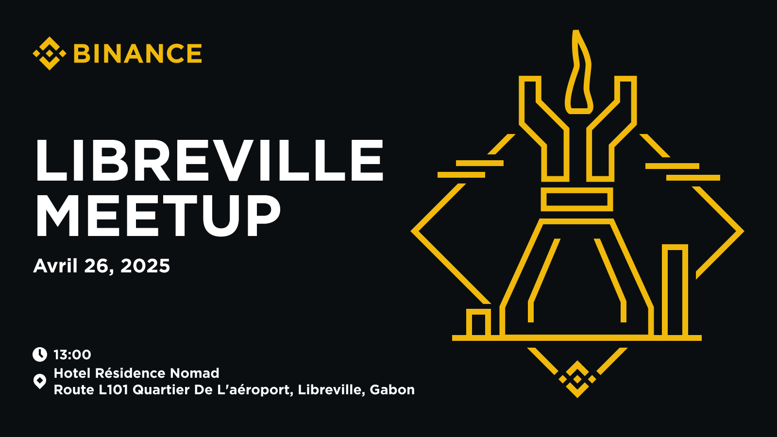 Binance Meetup Libreville | Moongate